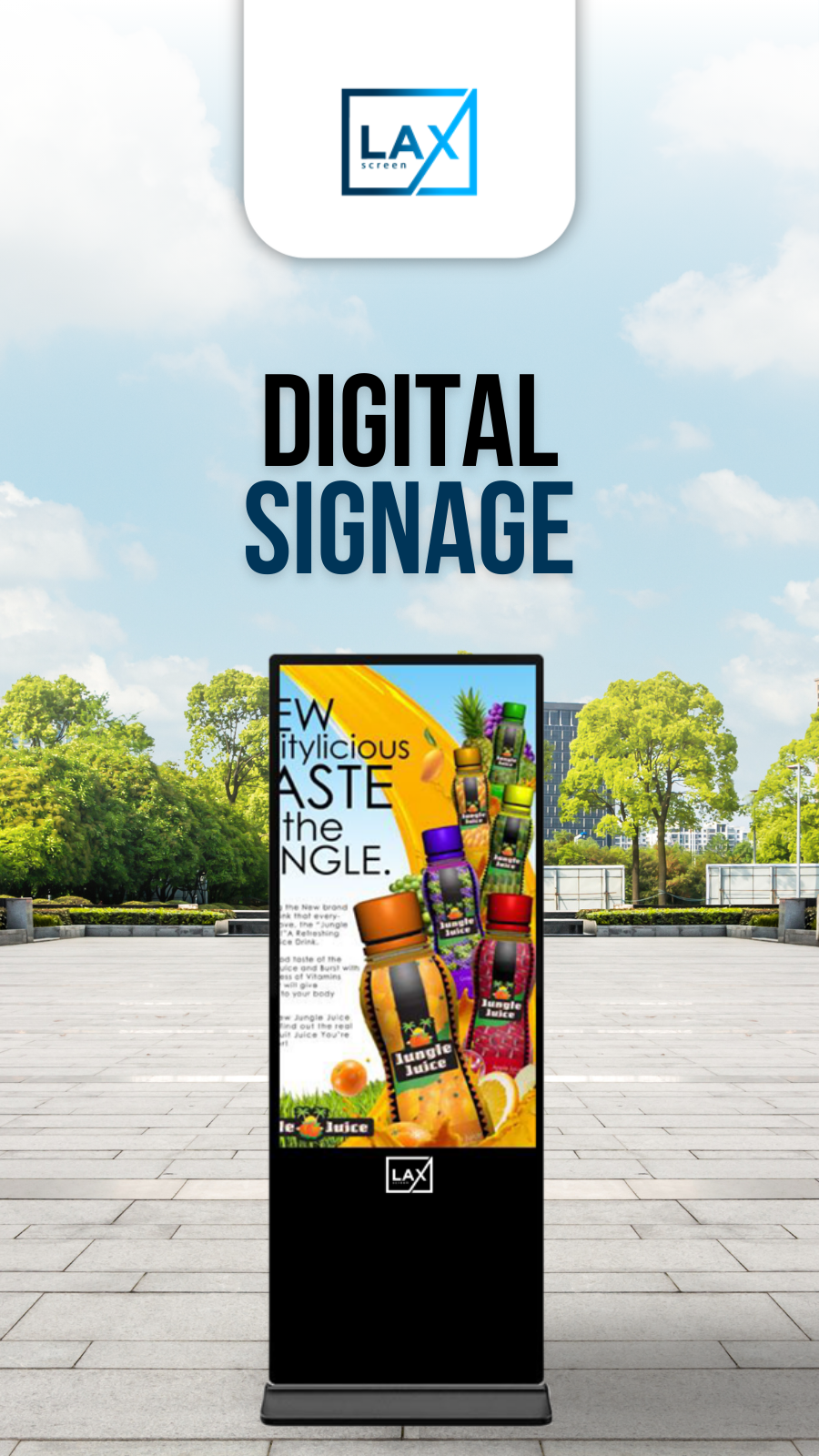 Digital Signage – PT. LAX TEKNOLOGI INDONESIA